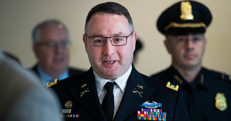 Colonel Vindman Claims Trump Doctored The Zelensky Transcript