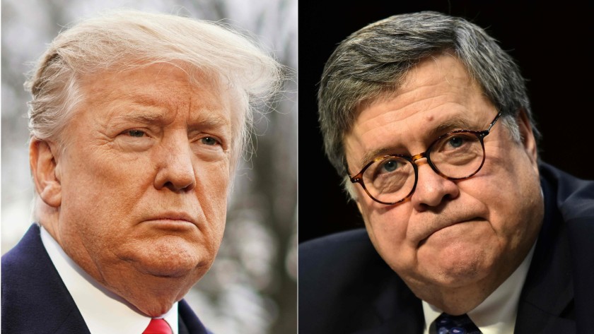 Trump Tells Barr He Can Intervene If He Wants Too